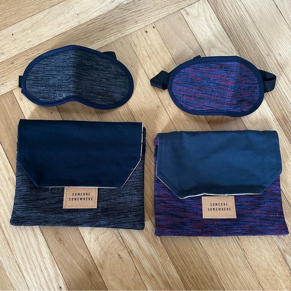 Someone Somewhere | Bags | Someone Somewhere X Delta Set Of 2 Pouches ...